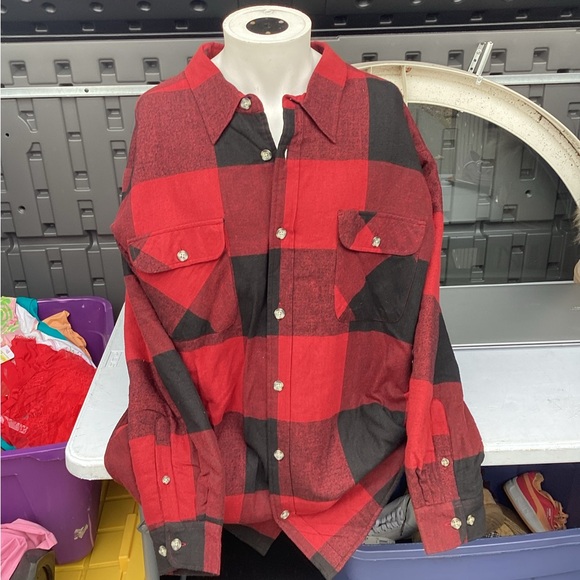 Basic Editions | Jackets & Coats | Basic Edition L Quilted Plaid ...